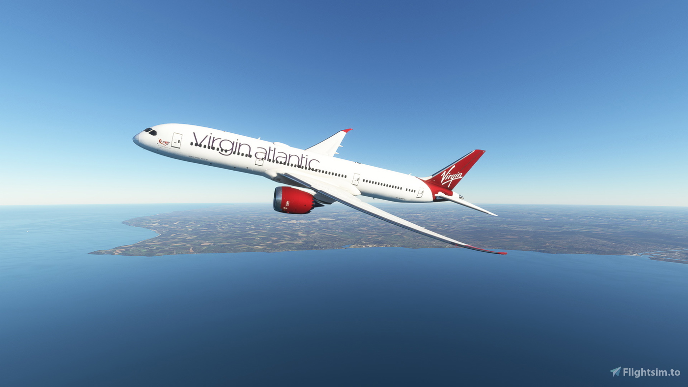 Virgin Atlantic G-VSPY | Boeing 787-9 | (4K) for Microsoft Flight ...