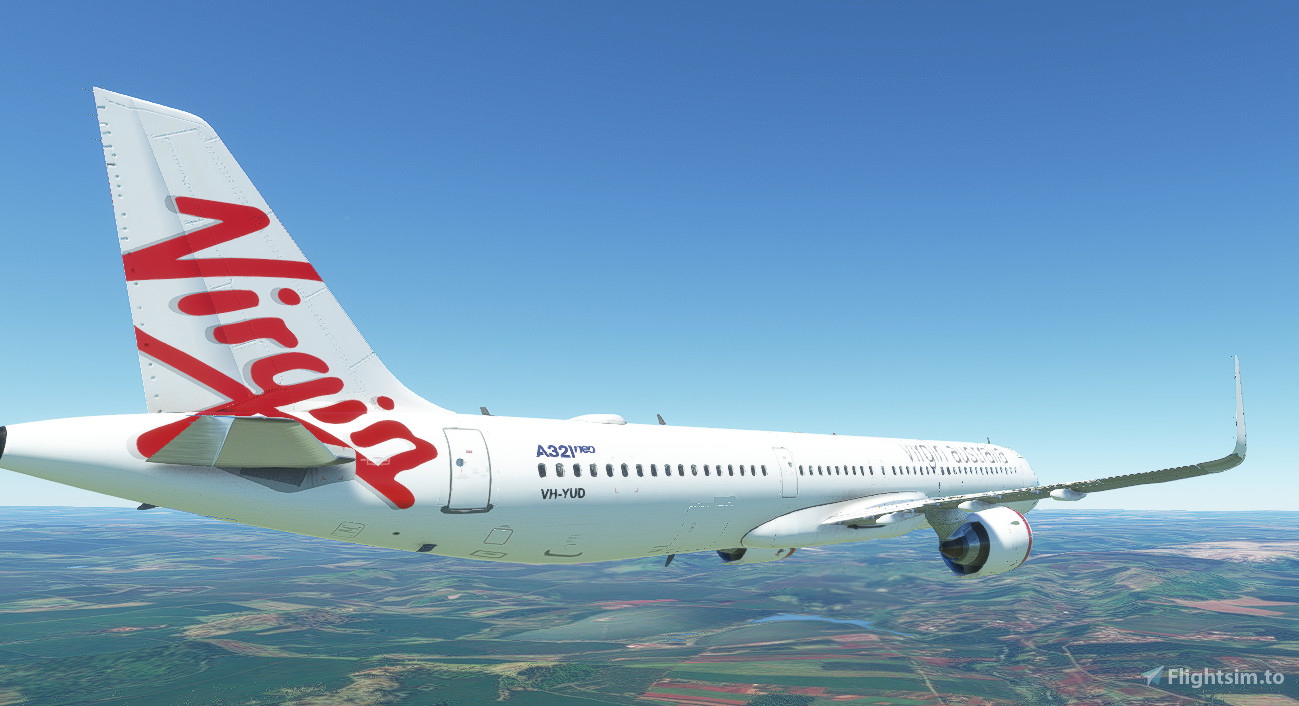 VIRGIN AUSTRALIA A321NEO for Microsoft Flight Simulator | MSFS