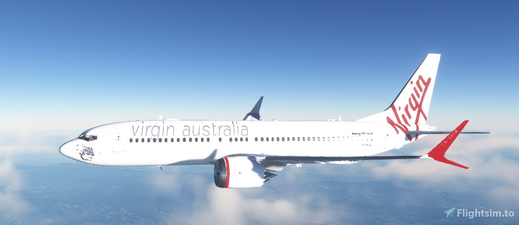 Virgin Australia B737 MAX 8 for Microsoft Flight Simulator | MSFS