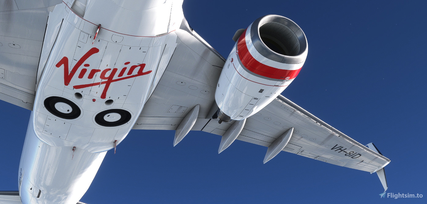 Virgin Australia 'St Kilda Beach' VH-8ID (737-8 MAX) | PMDG 737-800 SSW ...