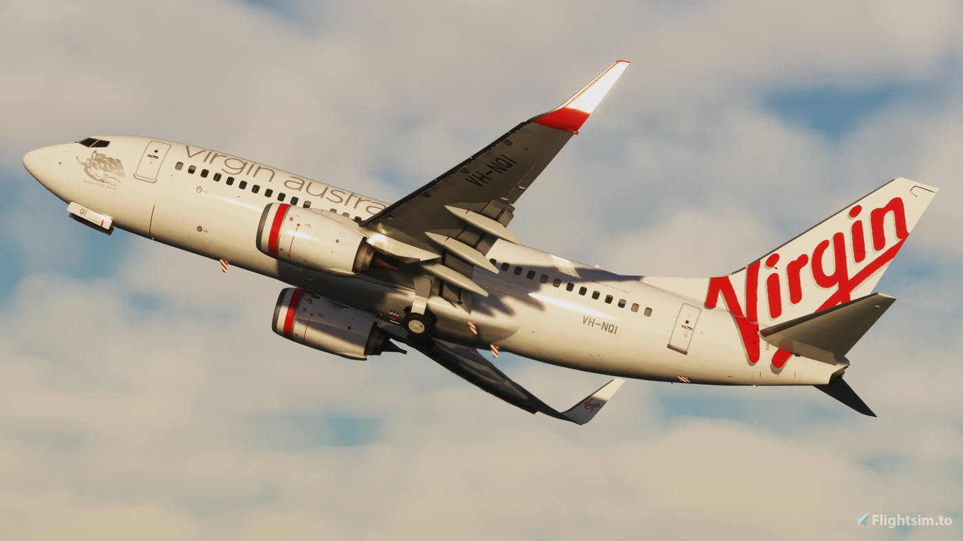Virgin Australia (VH-NQI) - PMDG 737-700 for Microsoft Flight Simulator ...