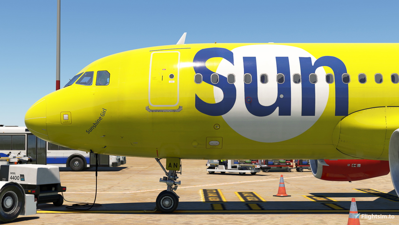 Virgin Sun G-VTAN || Fenix V2 のために Microsoft Flight Simulator | MSFS