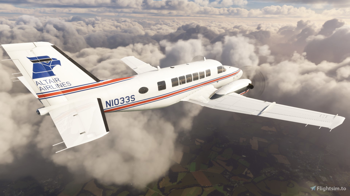 Virtualcol Beech 99 improvement mod for Microsoft Flight Simulator | MSFS