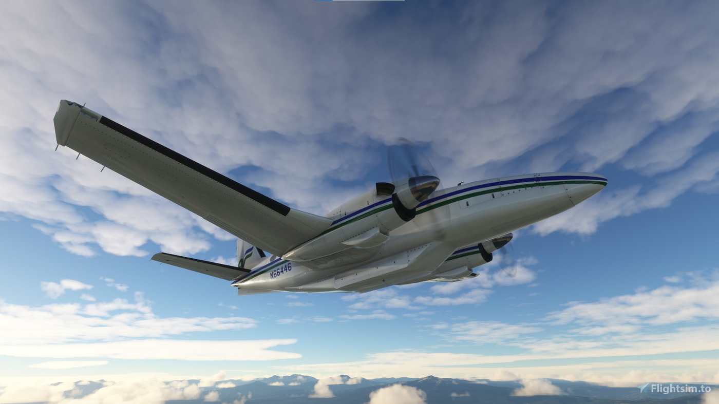Virtualcol Beech 99 improvement mod for Microsoft Flight Simulator | MSFS