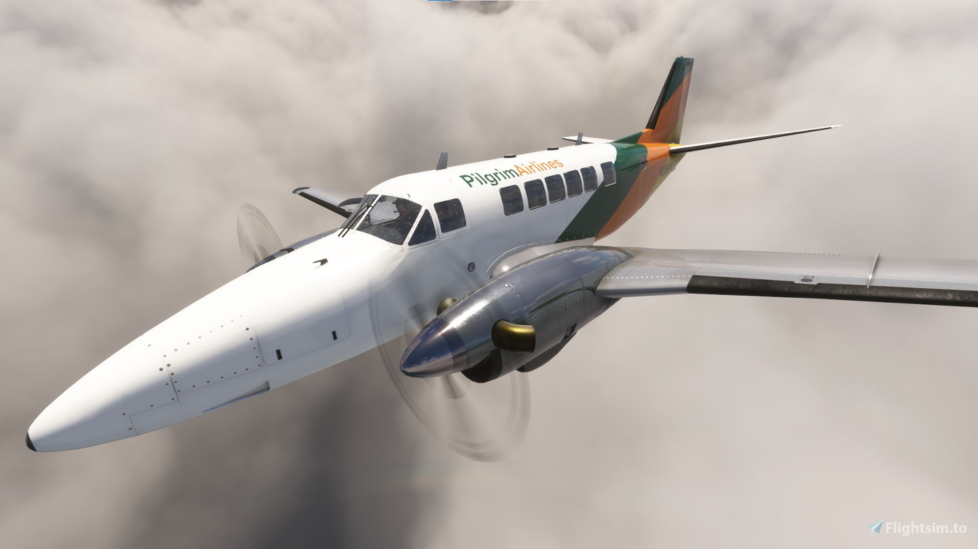Virtualcol Beech 99 improvement mod for Microsoft Flight Simulator | MSFS