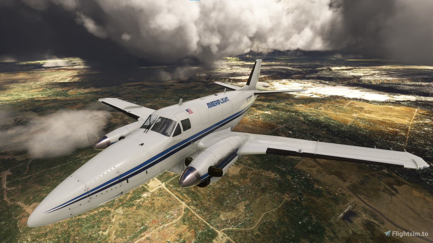 Virtualcol Beech 99 improvement mod for Microsoft Flight Simulator | MSFS