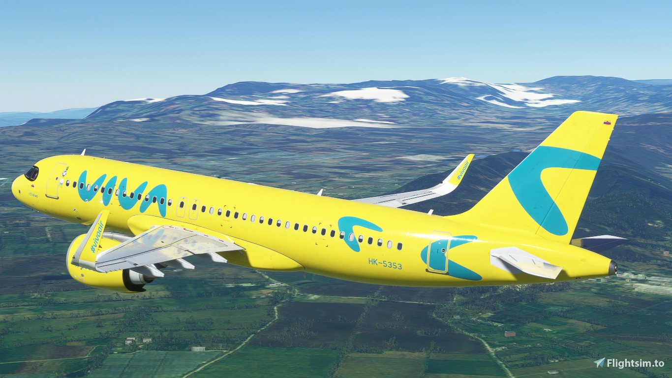 Viva Air Colombia HK-5353 for Microsoft Flight Simulator | MSFS