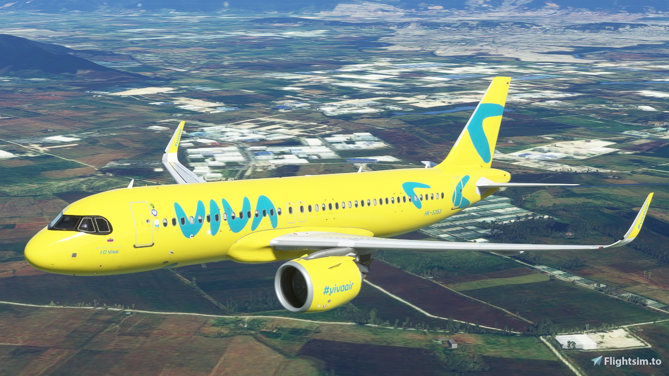 Viva Air Colombia HK-5353 for Microsoft Flight Simulator | MSFS
