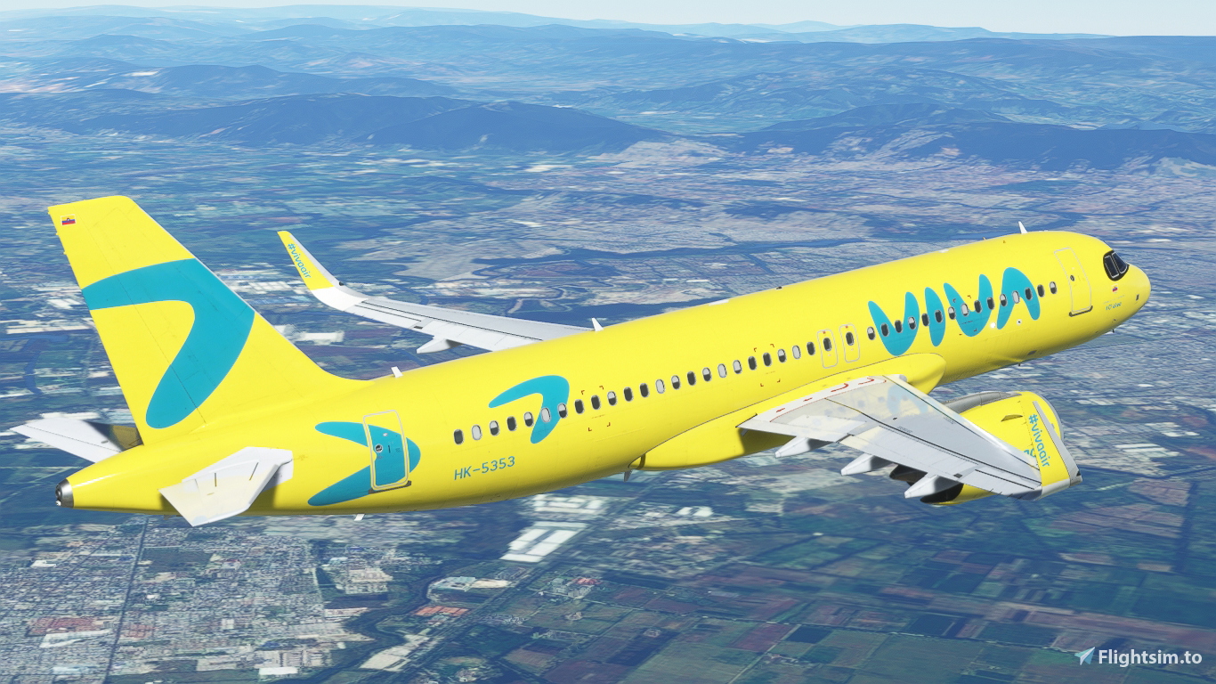 Viva Air Colombia HK-5353 for Microsoft Flight Simulator | MSFS