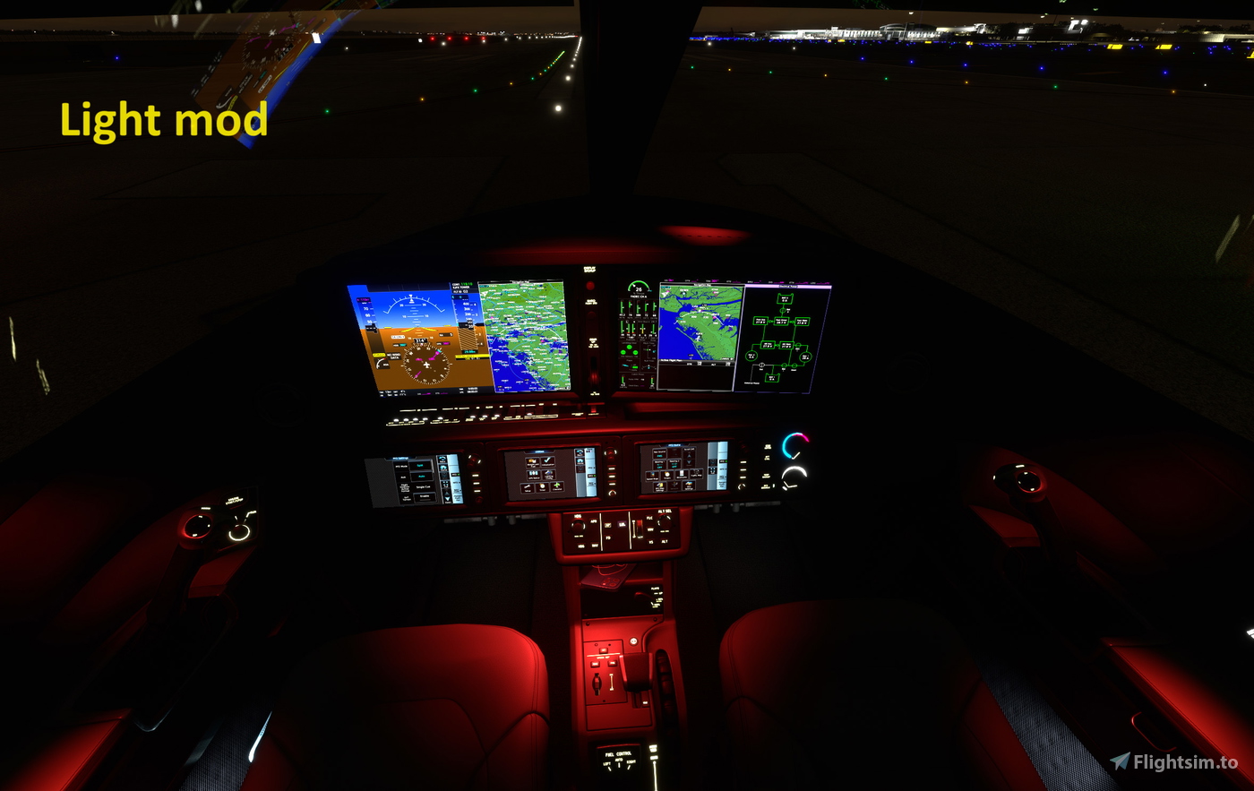 VJet Light Mod for Microsoft Flight Simulator | MSFS