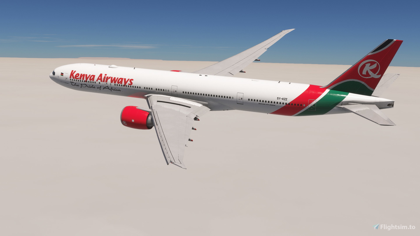 vKQA | Kenya Airways (5Y-KZZ) - 2016 for Microsoft Flight Simulator | MSFS