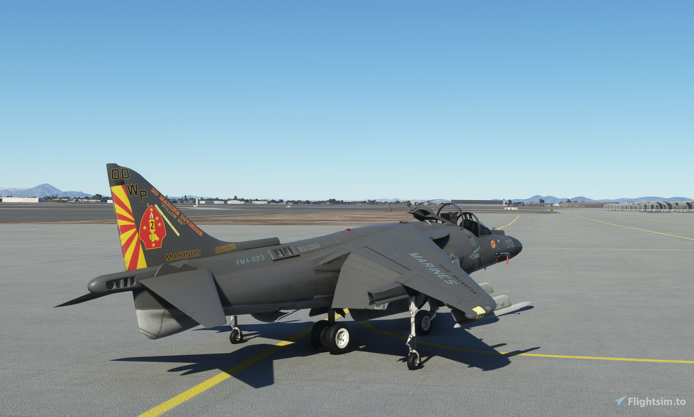 VMA-223 Bulldogs Command Liveries for Microsoft Flight Simulator | MSFS