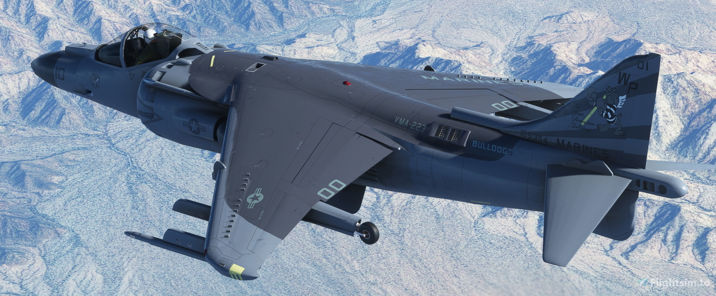 VMA-223 Bulldogs Command Liveries for Microsoft Flight Simulator | MSFS