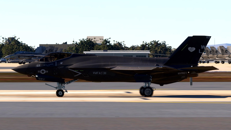 VMFA-311 "Tomcats" F-35C's for Microsoft Flight Simulator | MSFS