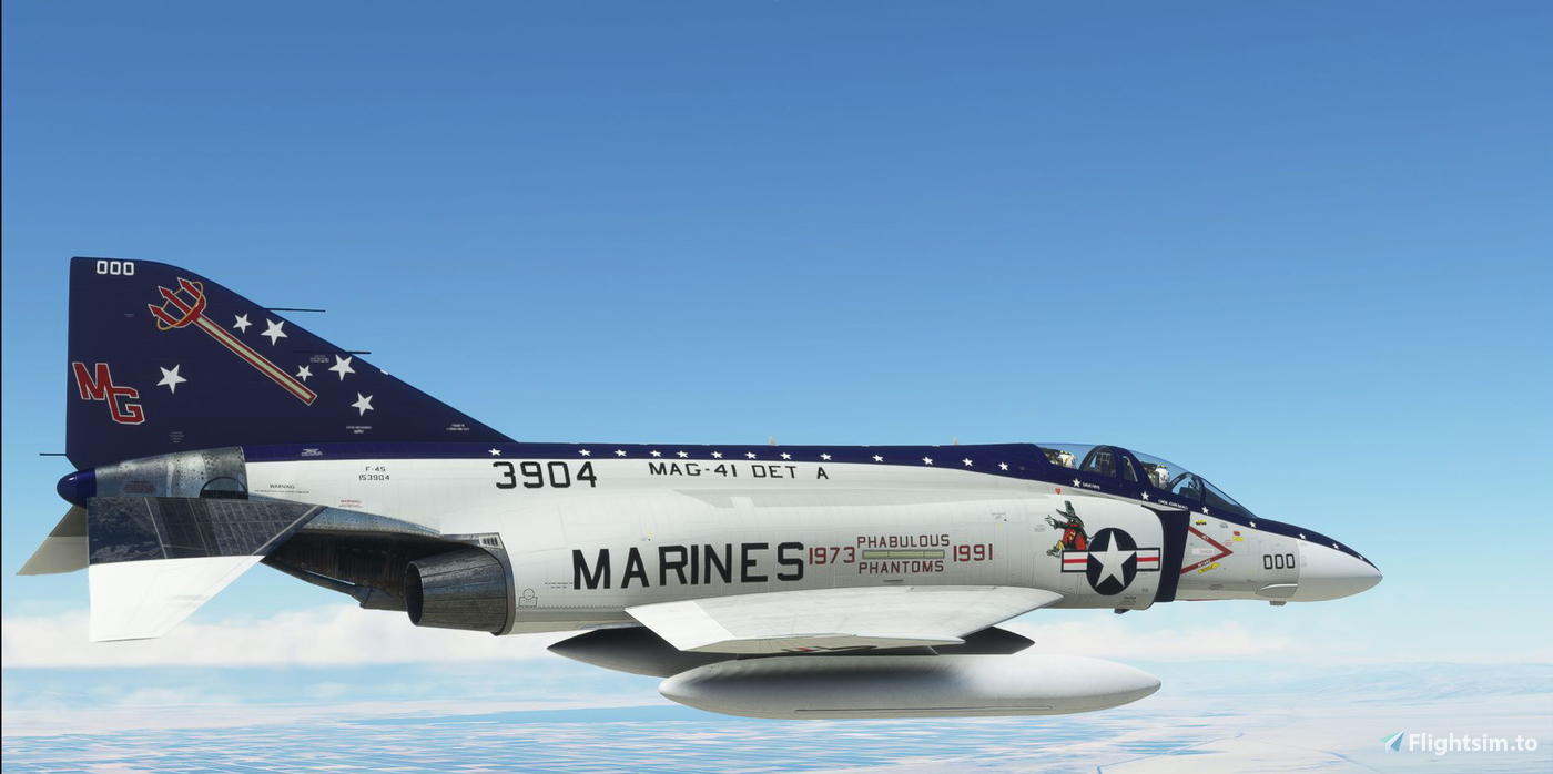 VMFA 321 "Triple Nutts" F4-S pro Microsoft Flight Simulator | MSFS