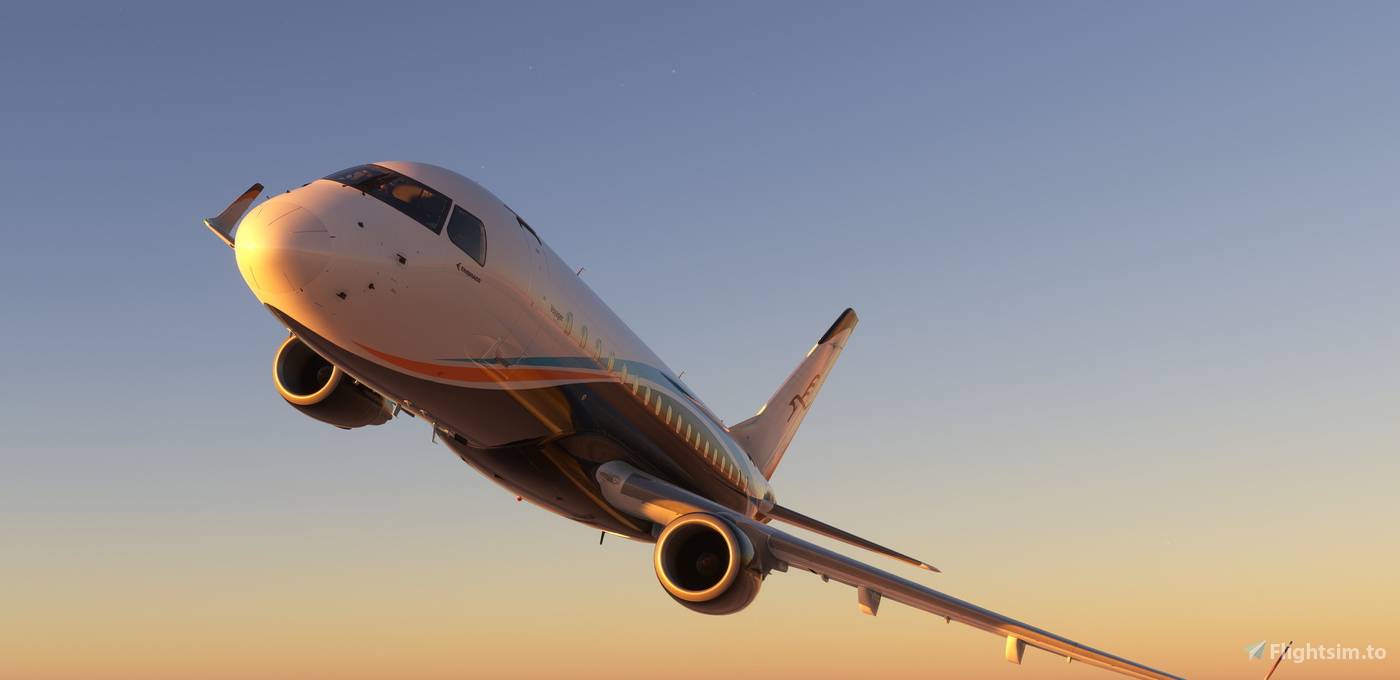Voyager Aviation | FSS Embraer E170 | N170VY for Microsoft Flight ...