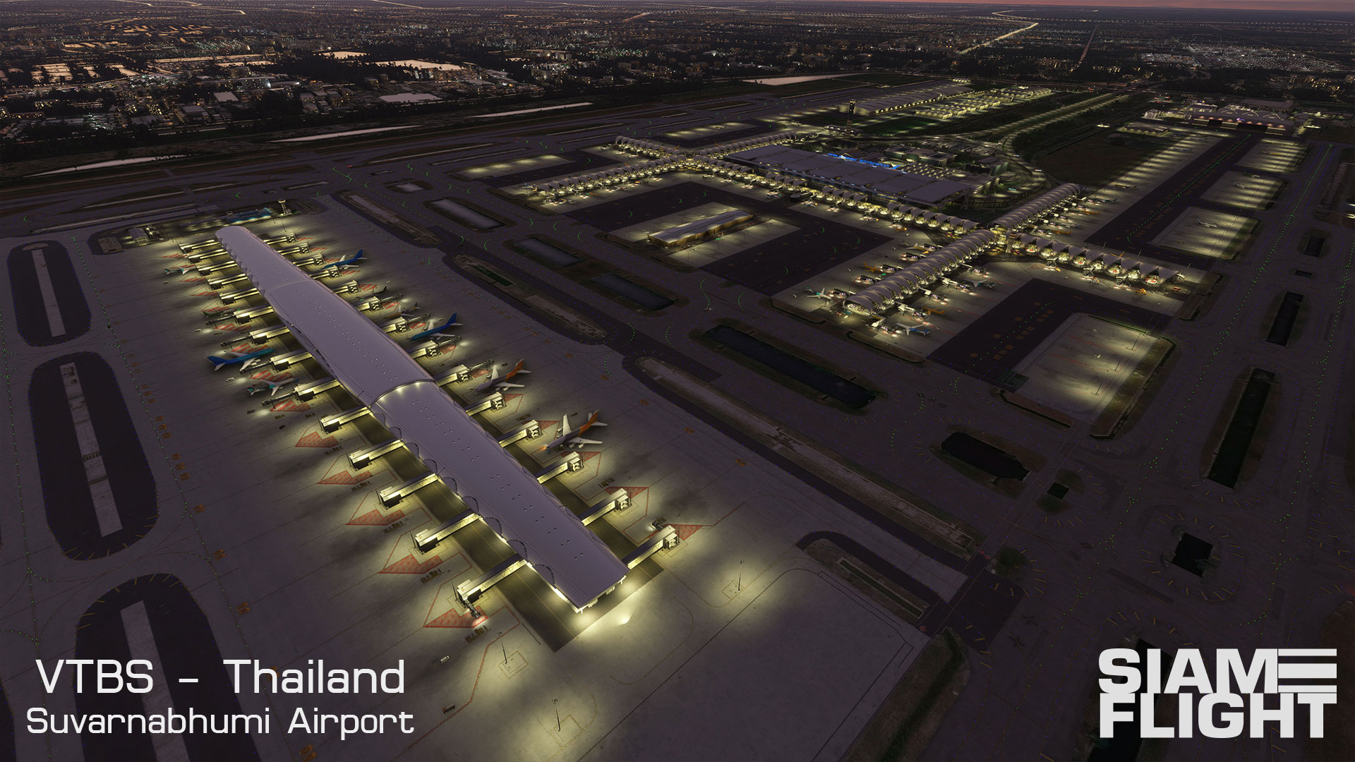 SiamFlight - VTBS - Suvarnabhumi International Airport Thailand for ...