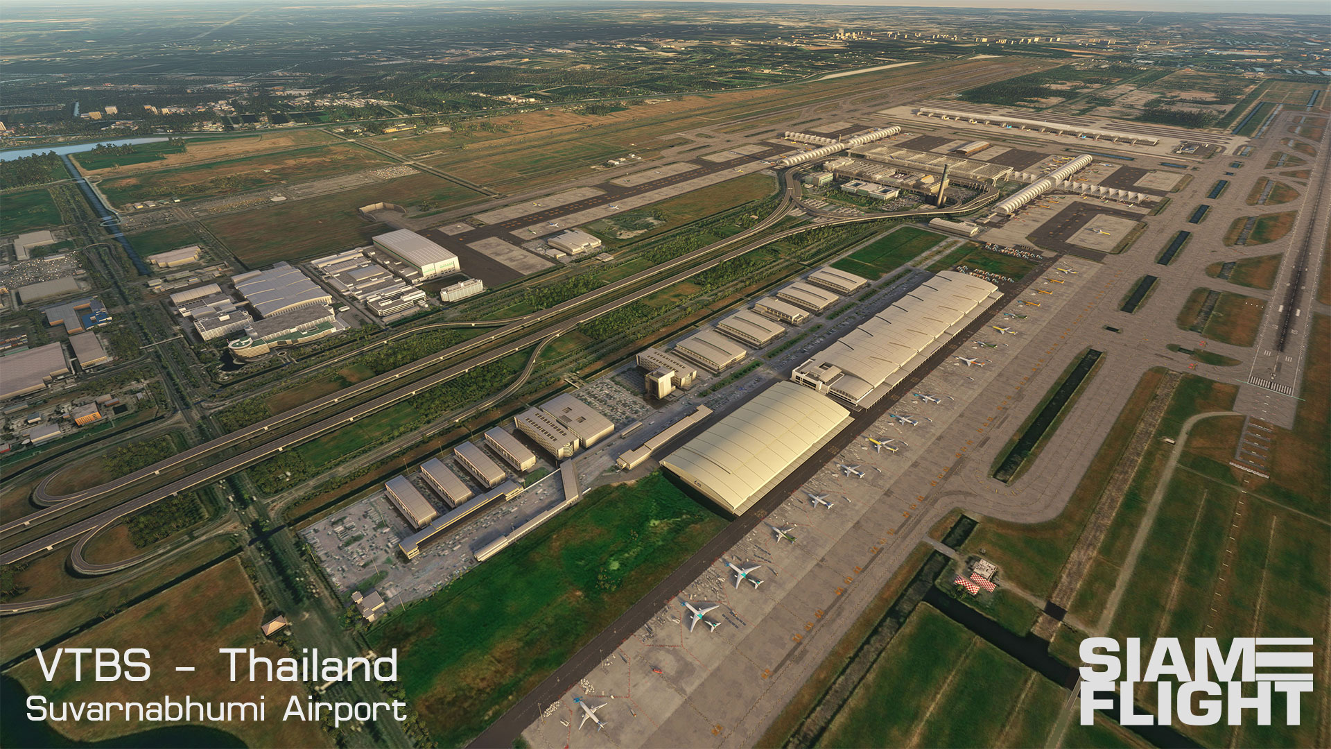 SiamFlight - VTBS - Suvarnabhumi International Airport Thailand for ...