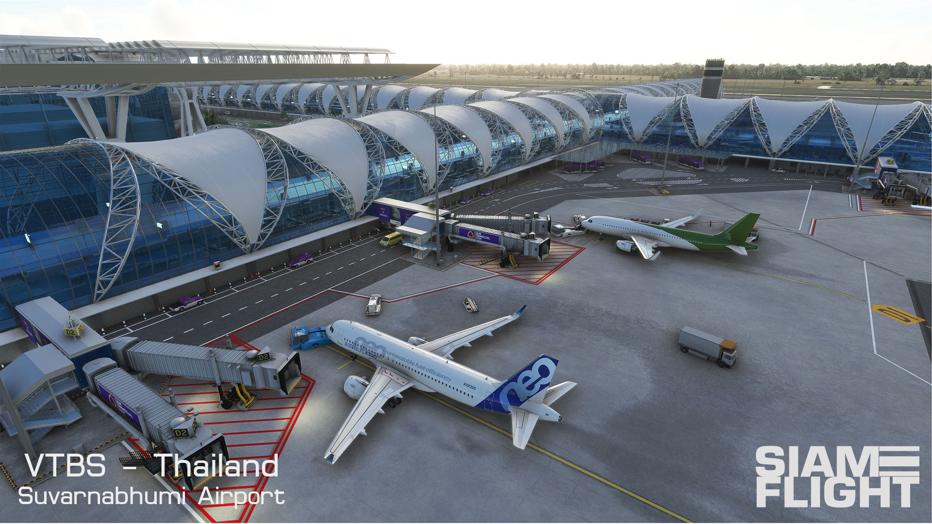 SiamFlight - VTBS - Suvarnabhumi International Airport Thailand for ...
