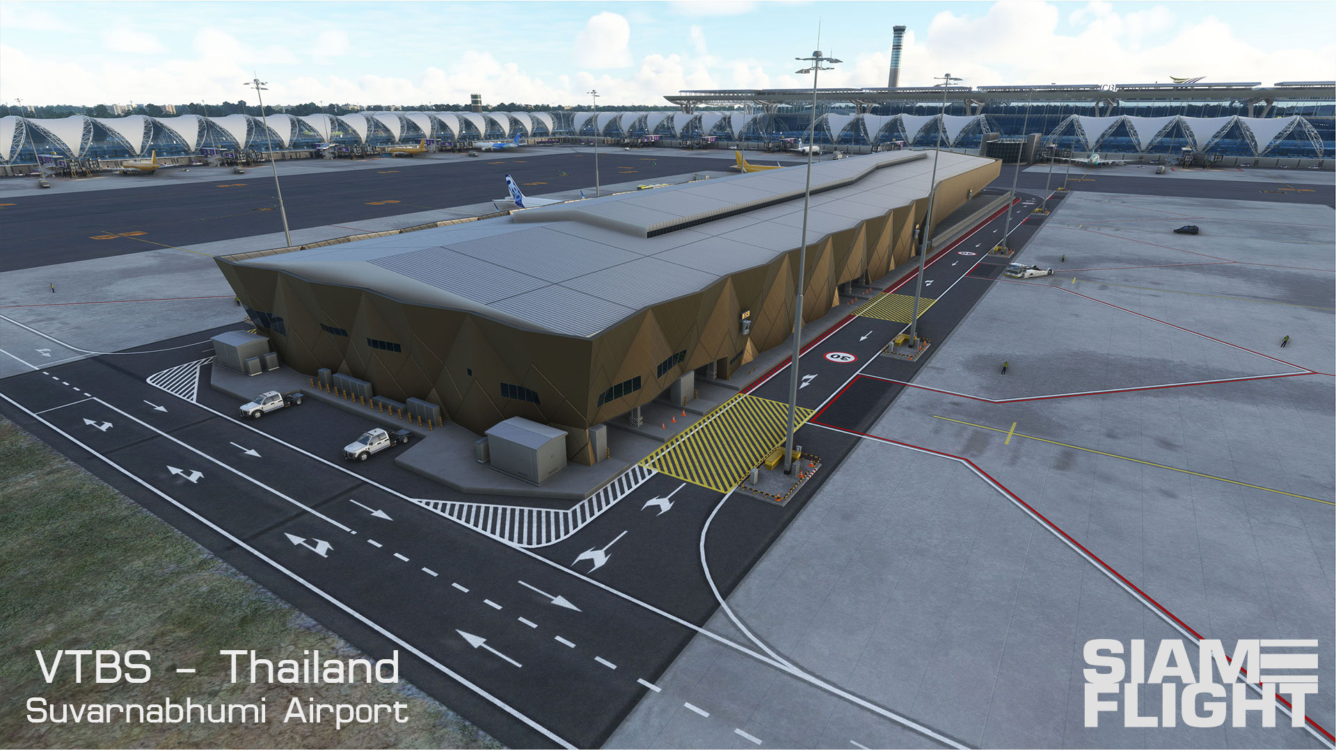 SiamFlight - VTBS - Suvarnabhumi International Airport Thailand for ...