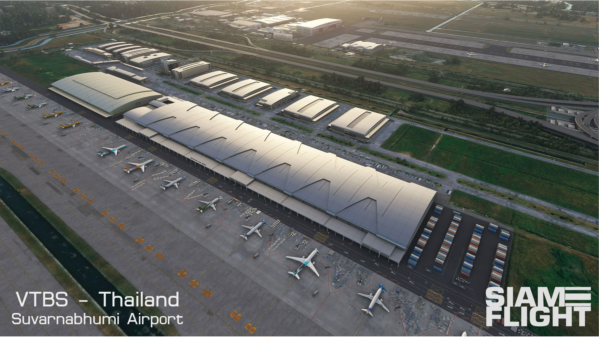 SiamFlight - VTBS - Suvarnabhumi International Airport Thailand for ...