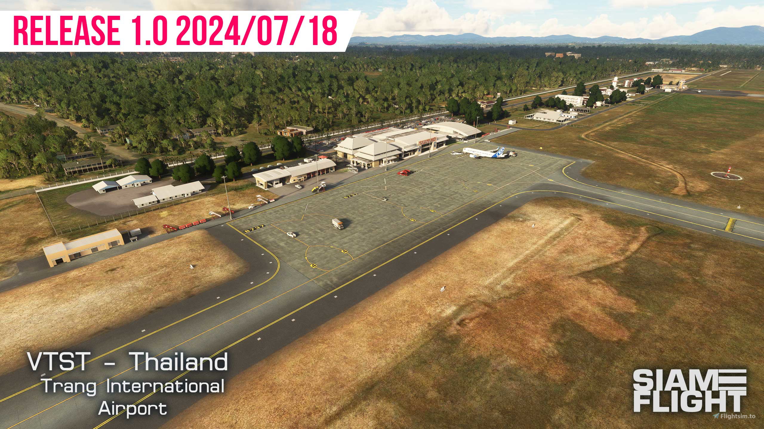 SiamFlight - VTST/TST - Trang International Thailand for Microsoft ...