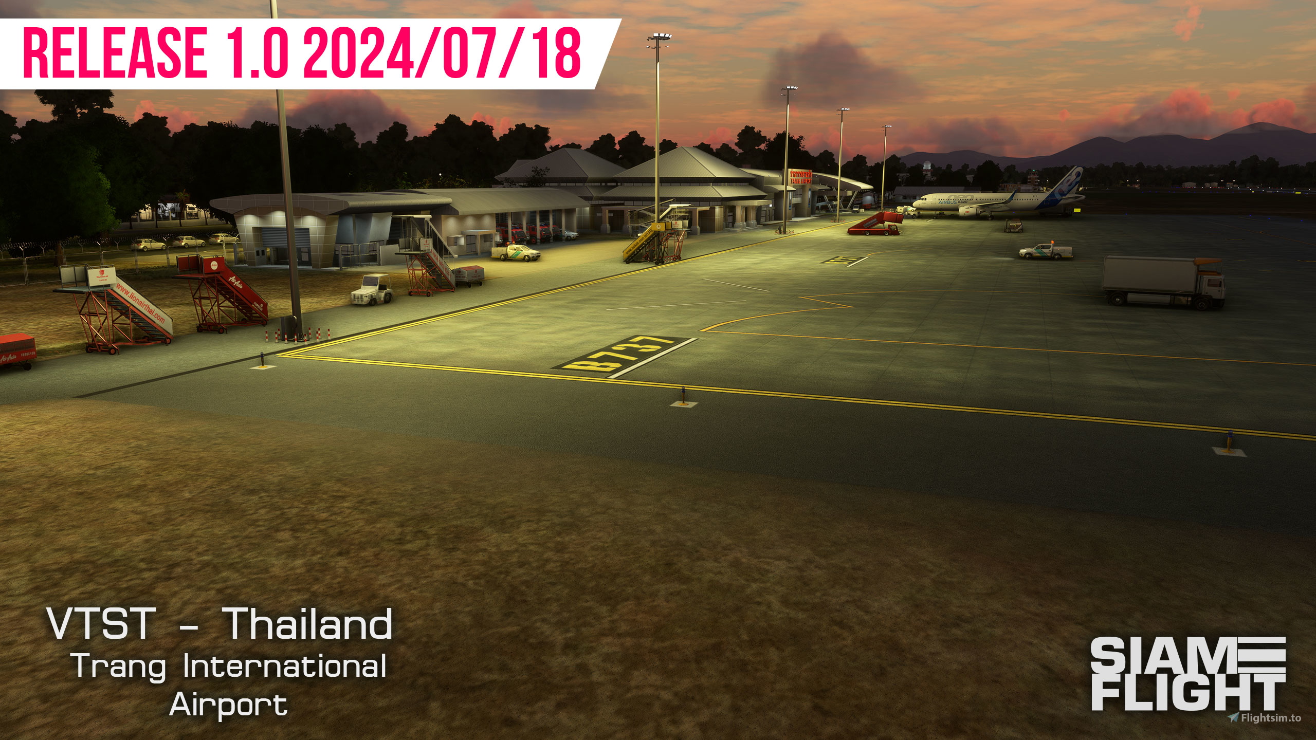 SiamFlight - VTST/TST - Trang International Thailand for Microsoft ...