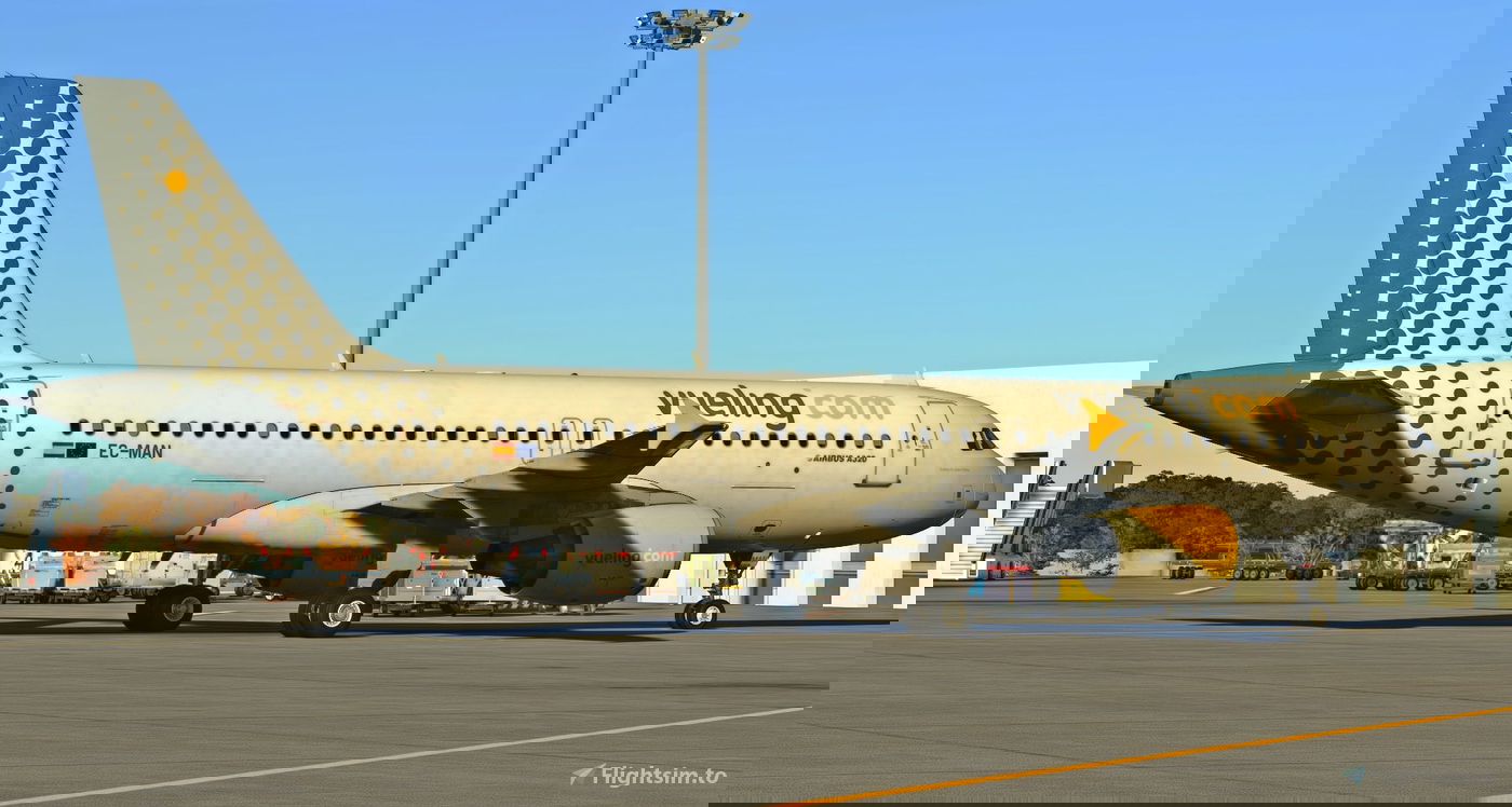 Vueling A320-200 EC-MAN for Microsoft Flight Simulator | MSFS