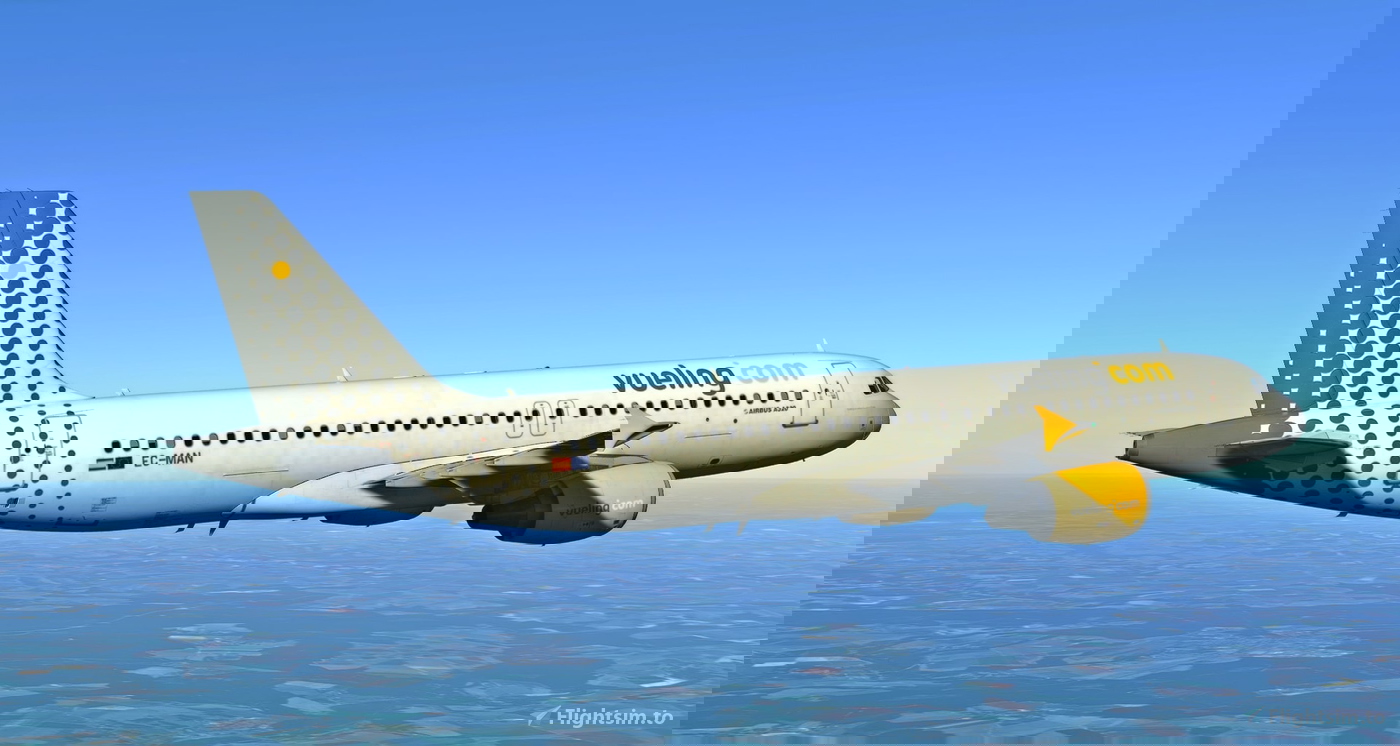 Vueling A320-200 EC-MAN for Microsoft Flight Simulator | MSFS