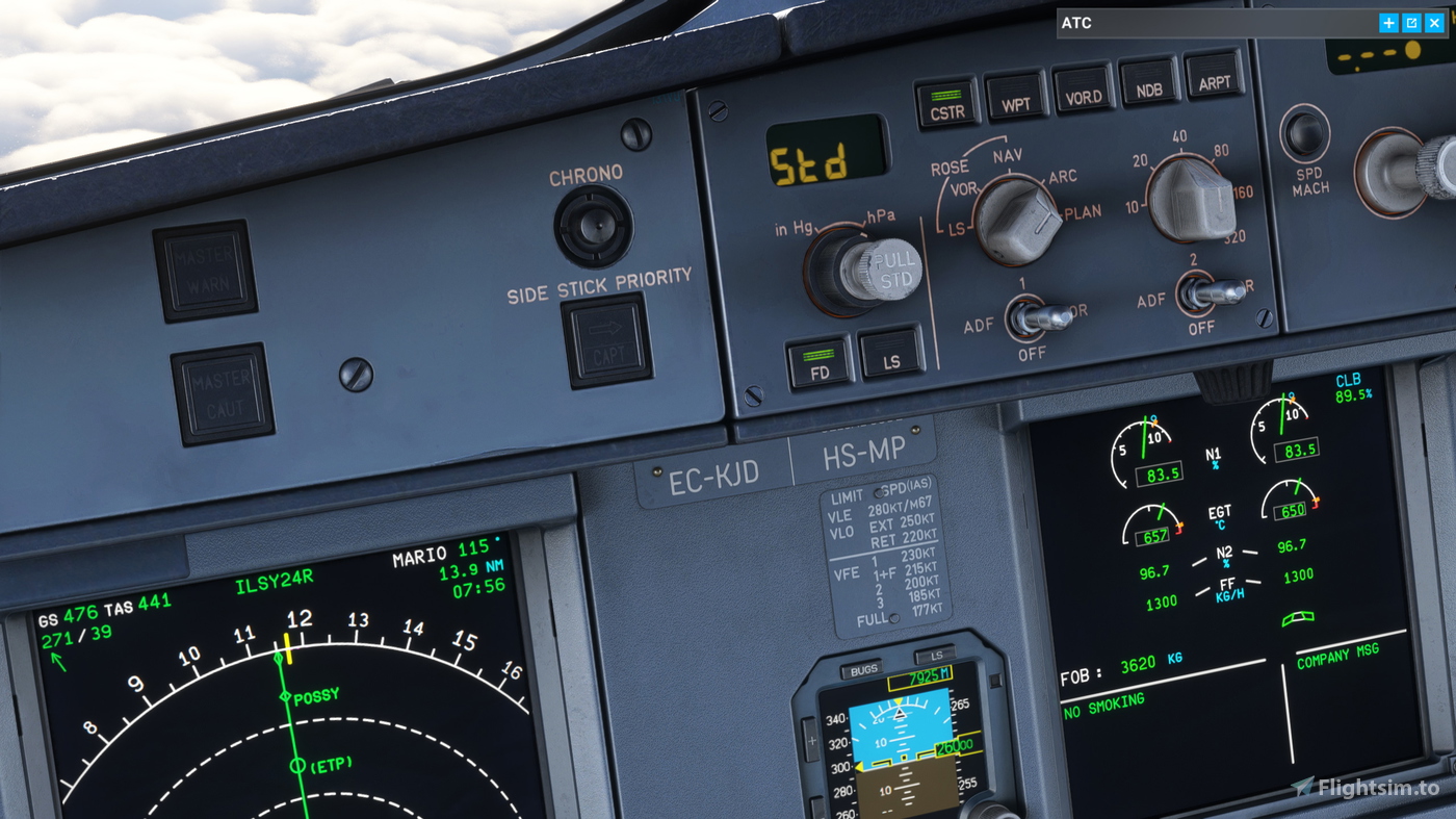 Vueling Airlines A320-200 EC-KJD for Microsoft Flight Simulator | MSFS