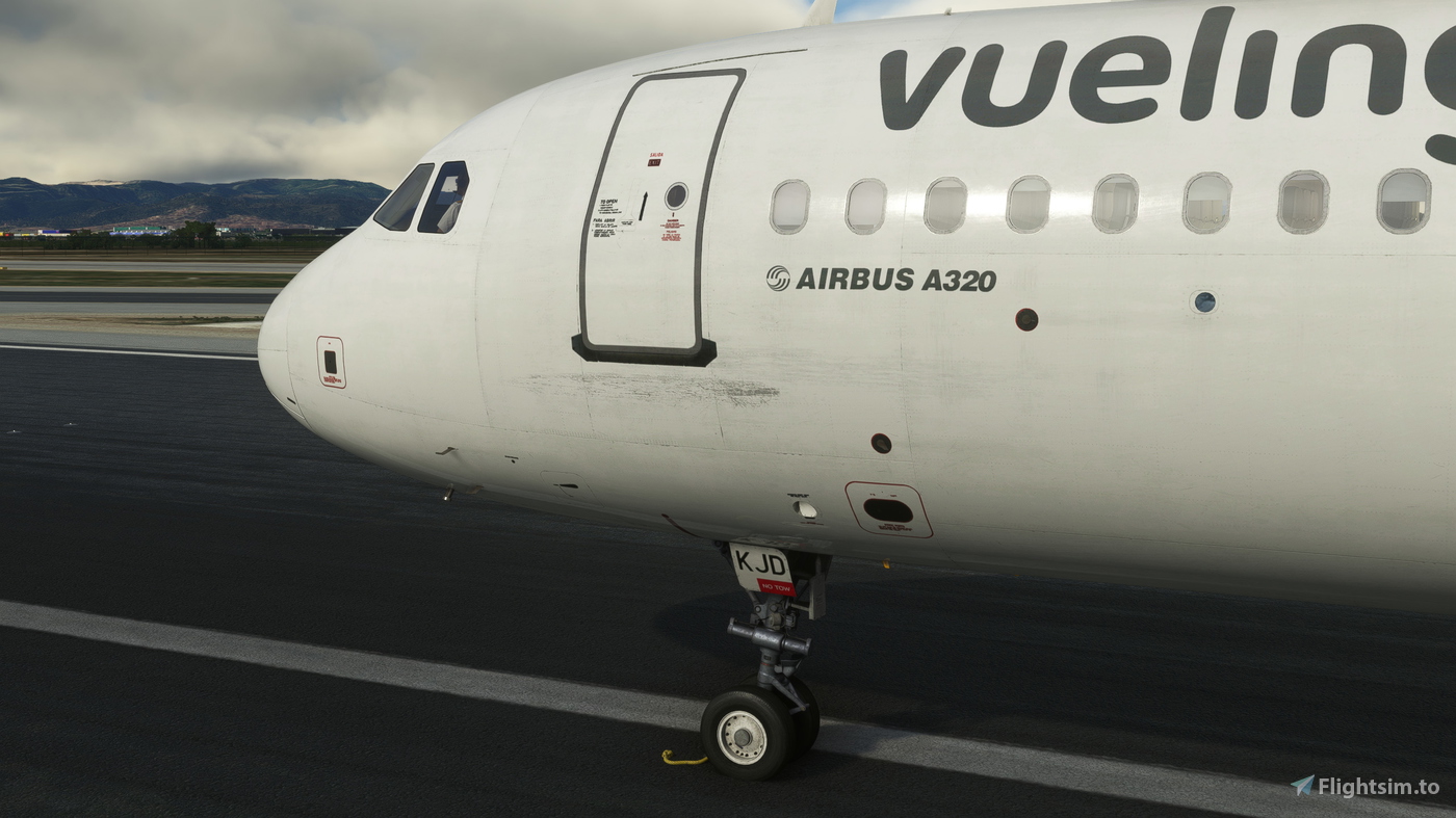 Vueling Airlines A320-200 EC-KJD for Microsoft Flight Simulator | MSFS
