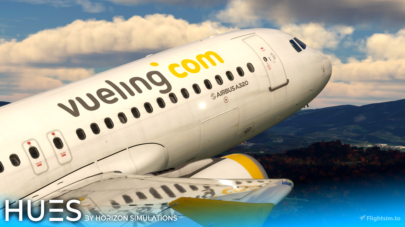 Threads - Vueling EC-LUN | Fenix A320 V2 IAE for Microsoft Flight Simulator | MSFS
