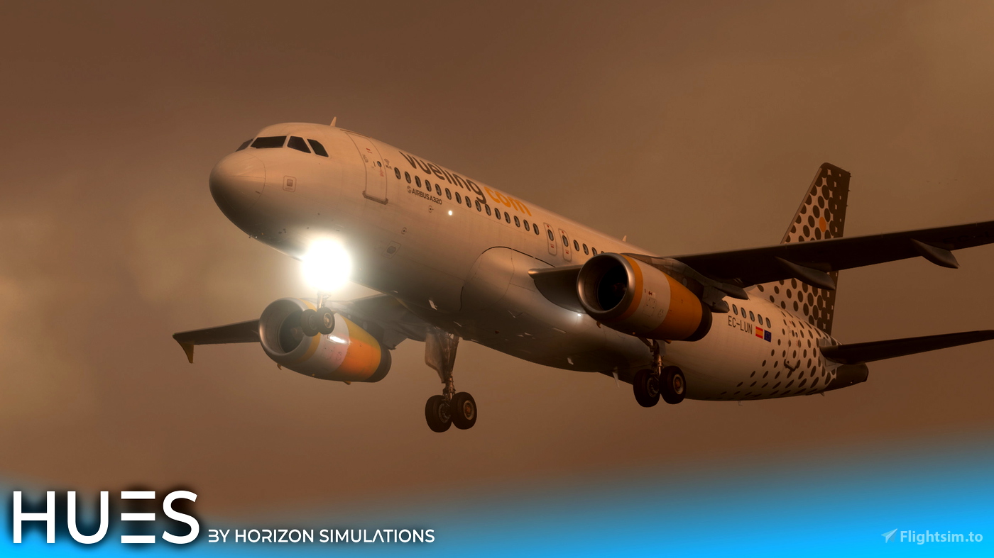 Vueling EC-LUN | Fenix A320 V2 IAE for Microsoft Flight Simulator | MSFS