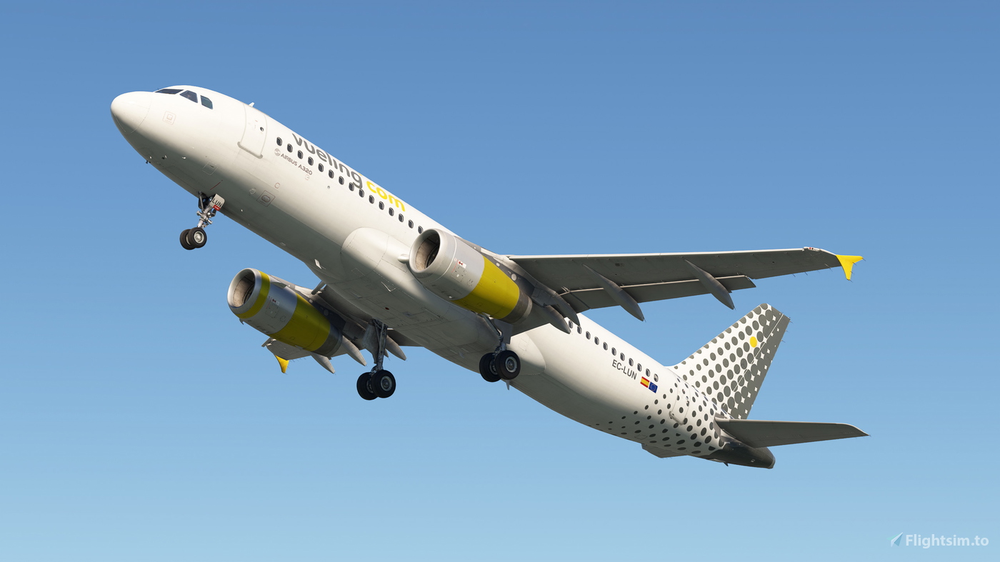Vueling 'EC-LUN' | Fenixsim A320 IAE V2 for Microsoft Flight Simulator | MSFS