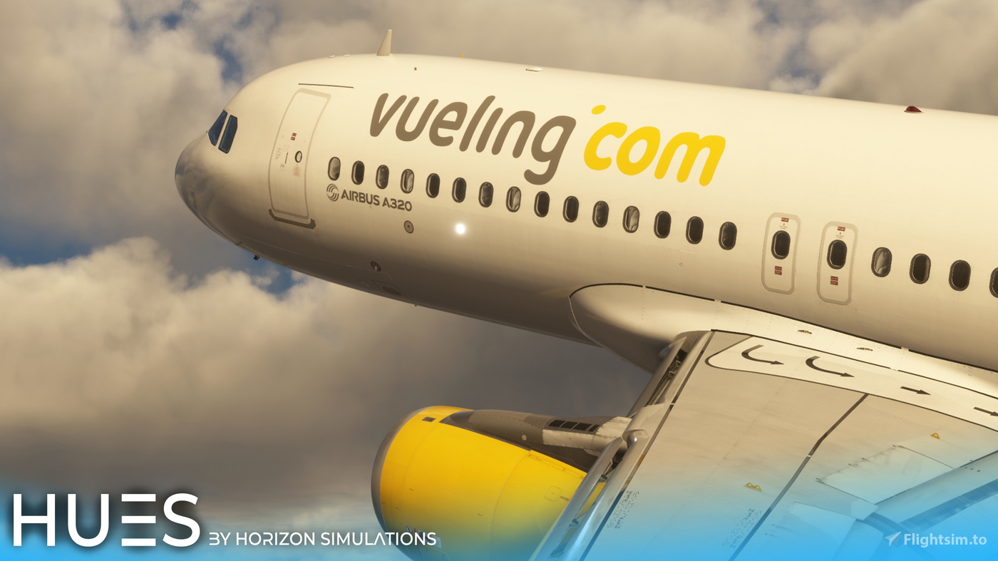 [8K+4K] Vueling EC-LUN | Fenix A320 V2 IAE for Microsoft Flight Simulator | MSFS