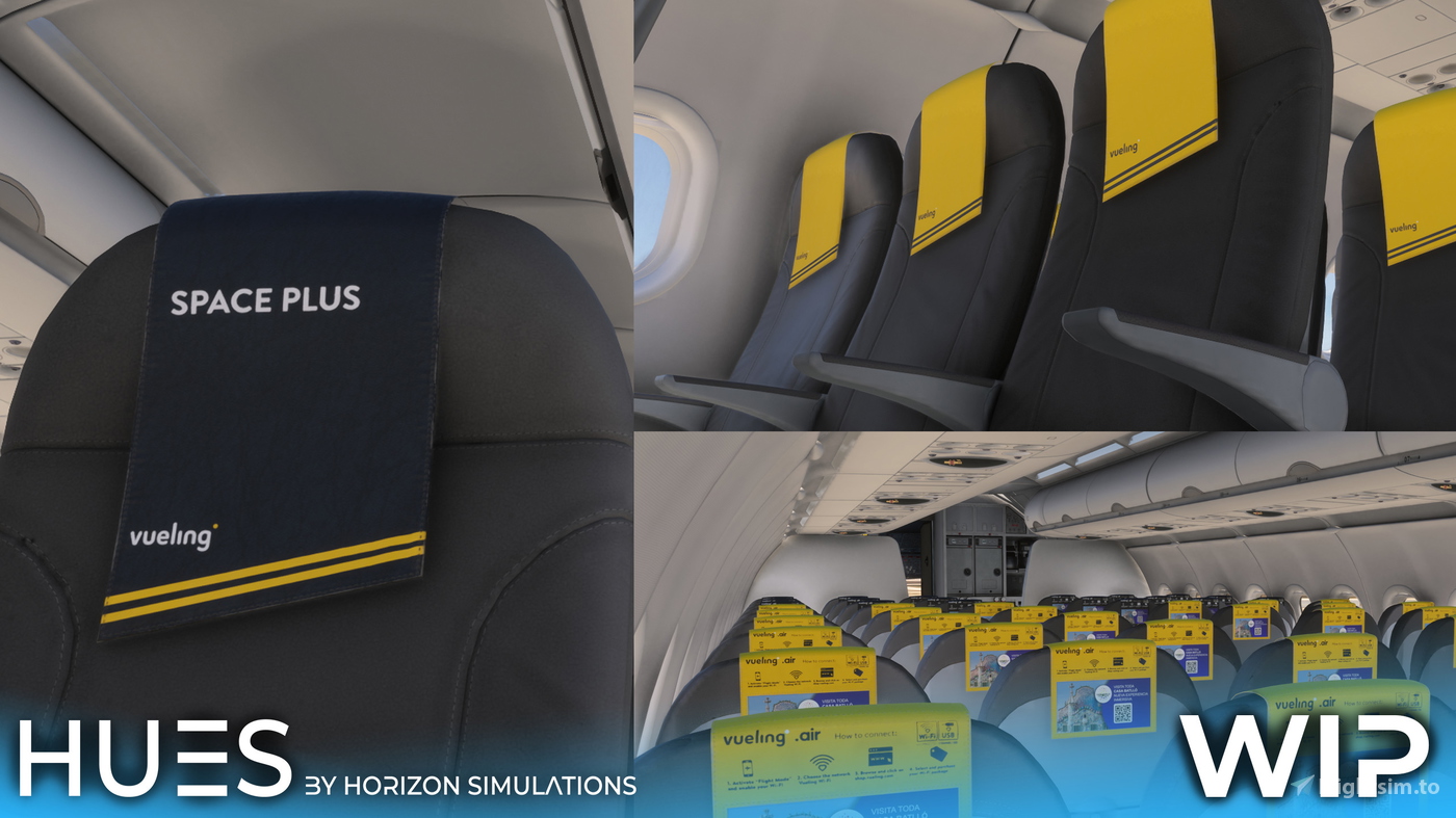 [8K+4K] Vueling EC-LUN | Fenix A320 V2 IAE for Microsoft Flight Simulator | MSFS