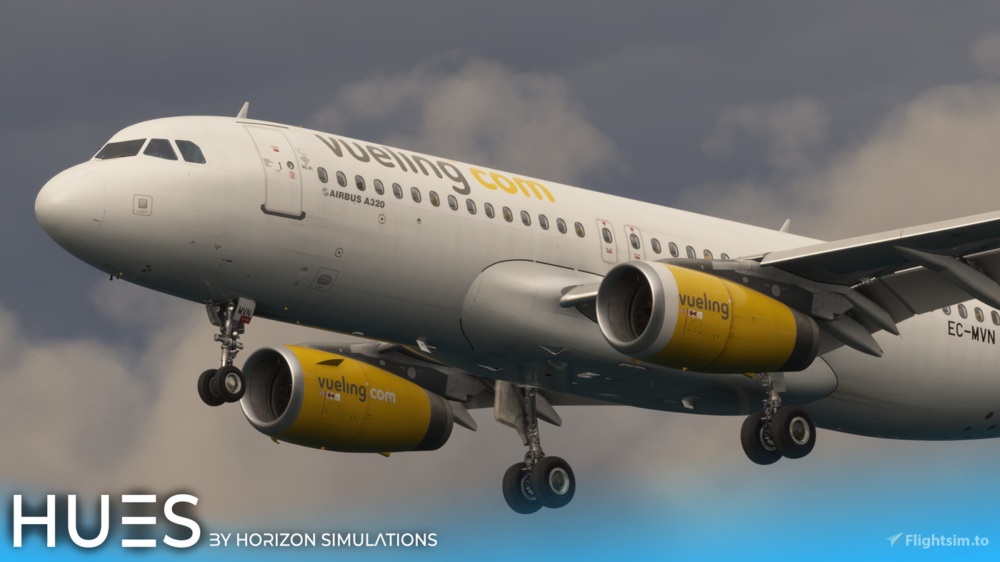 [8K+4K] Vueling EC-MVN | Fenix A320 V2 for Microsoft Flight Simulator | MSFS