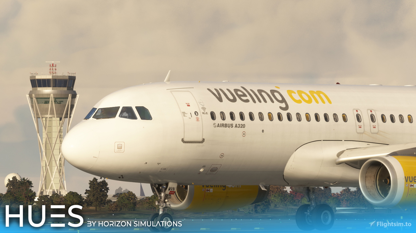 [8K+4K] Vueling EC-MVN | Fenix A320 V2 for Microsoft Flight Simulator | MSFS