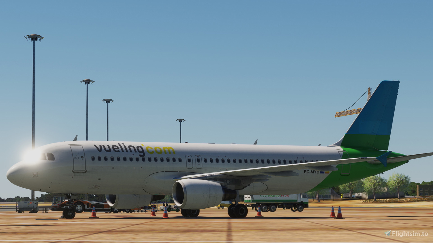 Vueling LEVEL A320 EC-MYB [raimbotrax][Fenix V2B2][8K] for Microsoft Flight Simulator | MSFS
