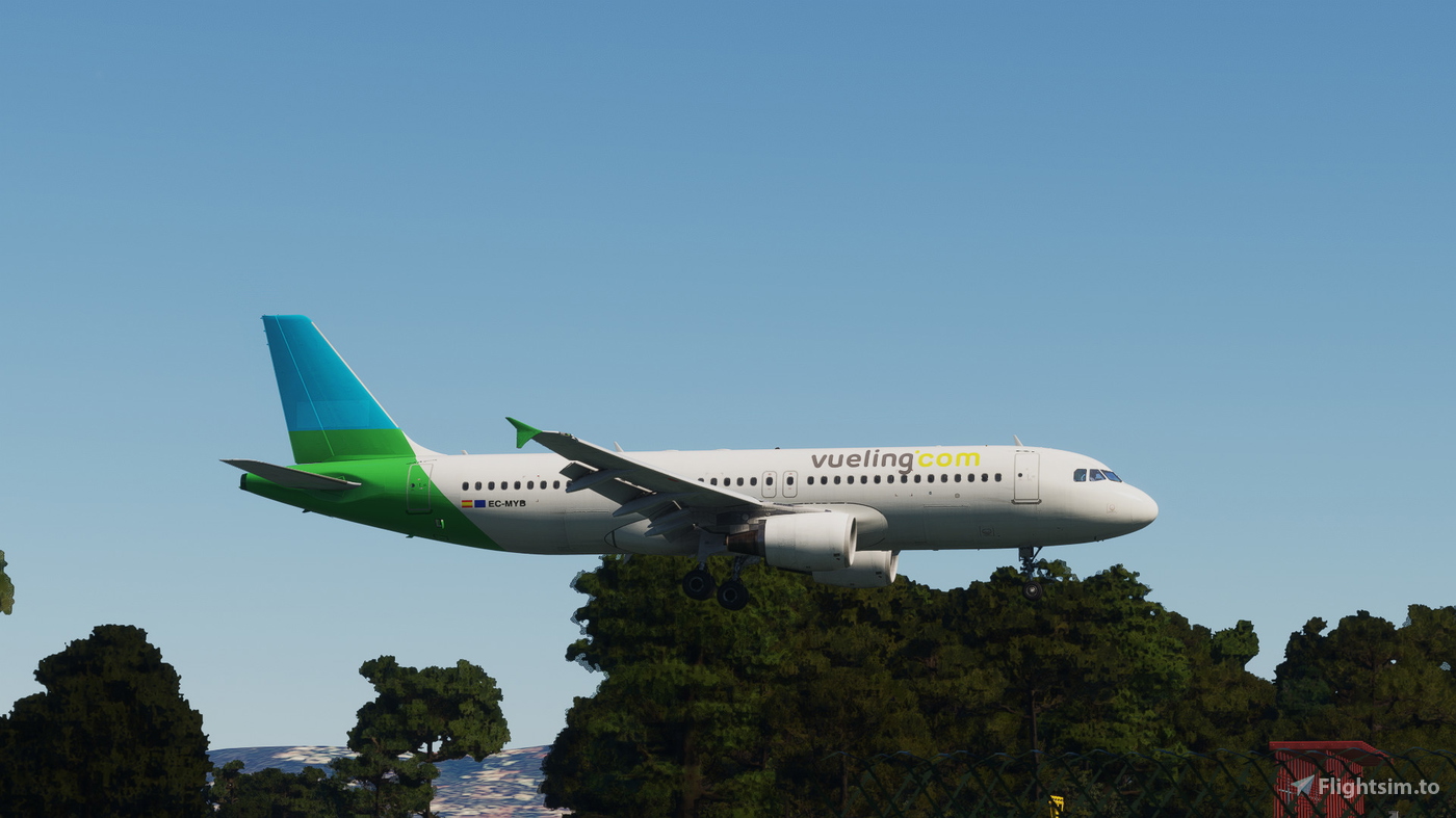 Vueling LEVEL A320 EC-MYB [raimbotrax][Fenix V2B2][8K] for Microsoft Flight Simulator | MSFS