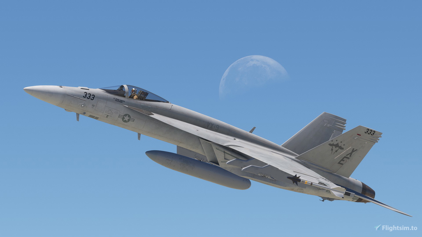 VX-9 Super Warrior Liveries - 2 Pack for Microsoft Flight Simulator | MSFS