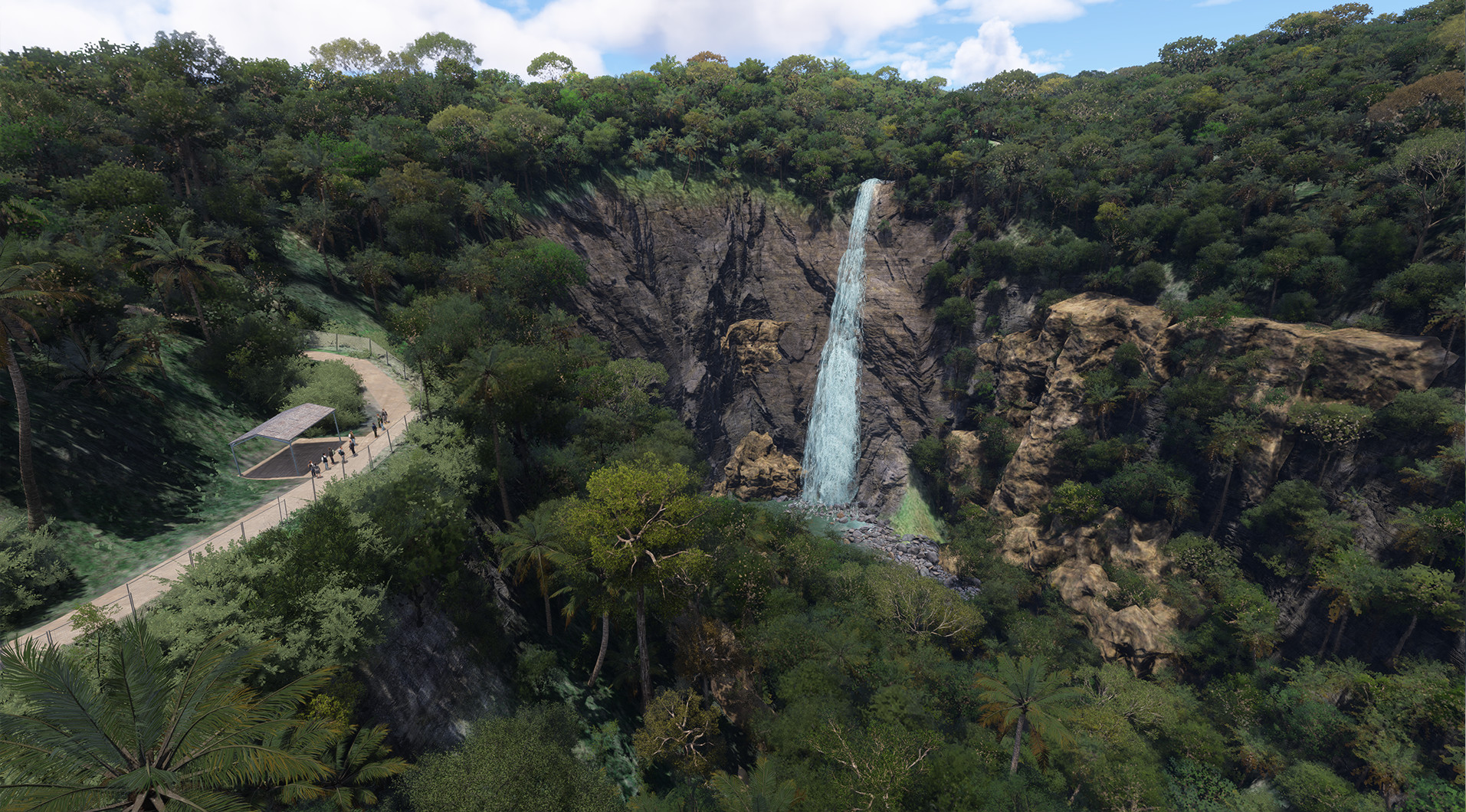 Cli4D Designs - Waterfalls of Hawaii for Microsoft Flight Simulator | MSFS