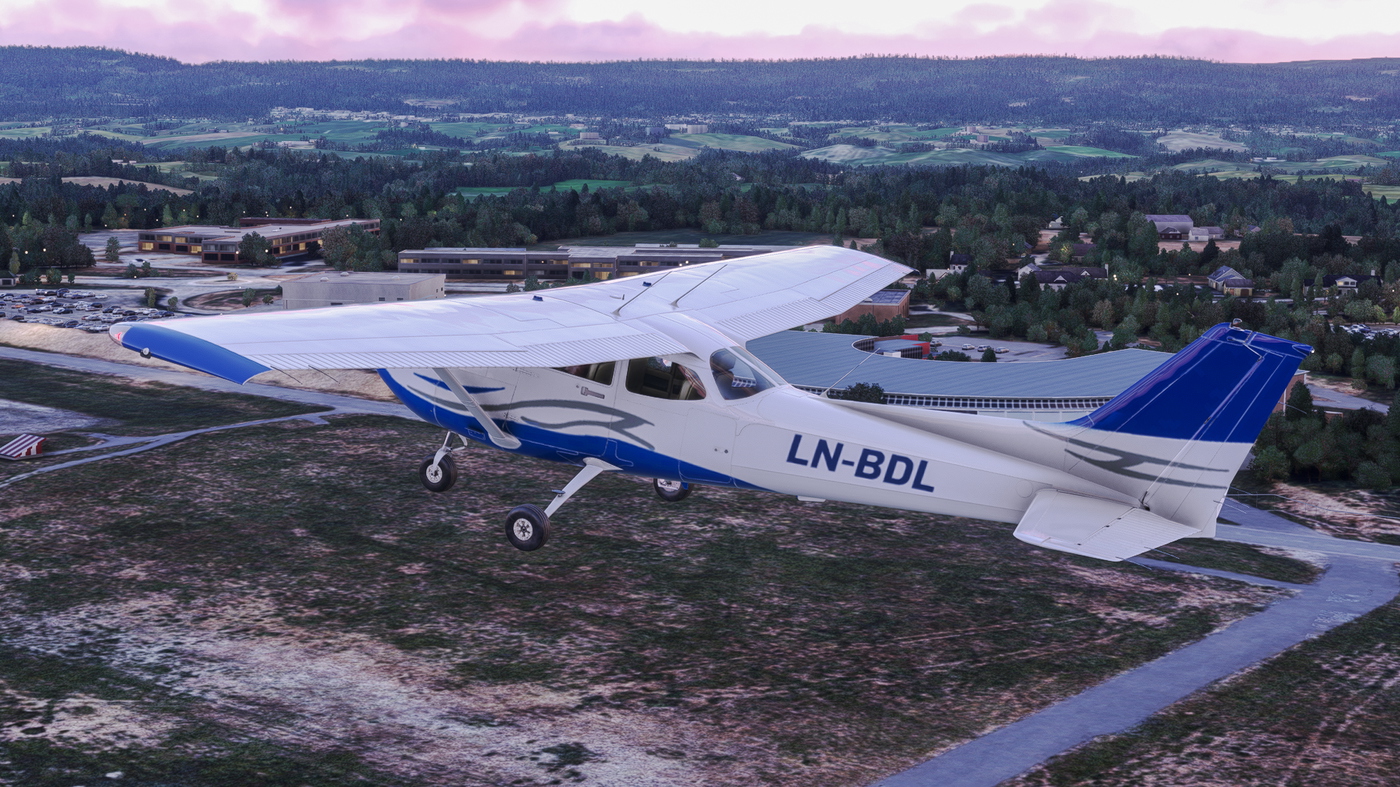 WBSim C172 / LN-BDL for Microsoft Flight Simulator | MSFS