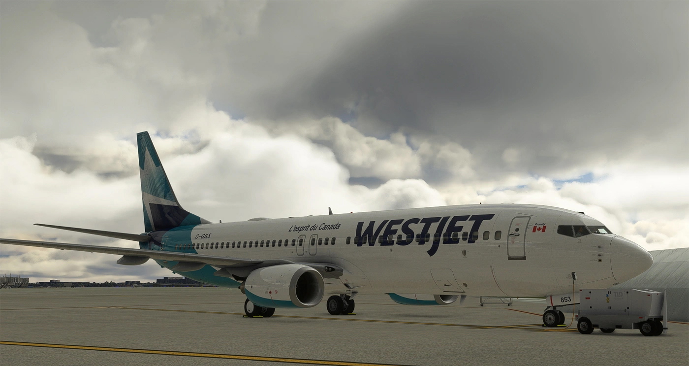 Westjet PMDG 737-800SSW ( Five Pack) für Microsoft Flight Simulator | MSFS