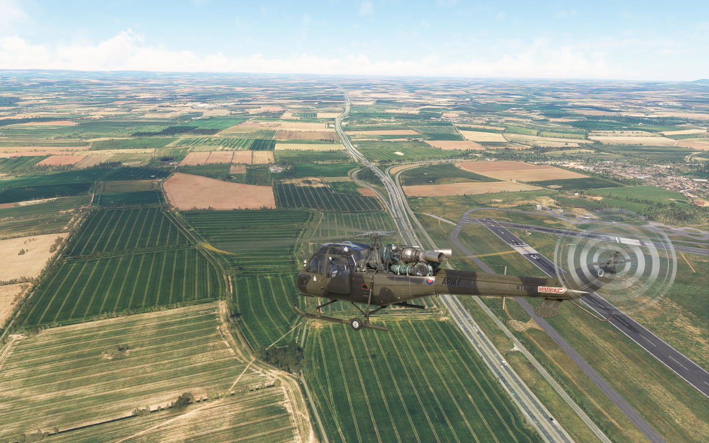Westland Scout - Army Air Corps XT626 for Microsoft Flight Simulator | MSFS