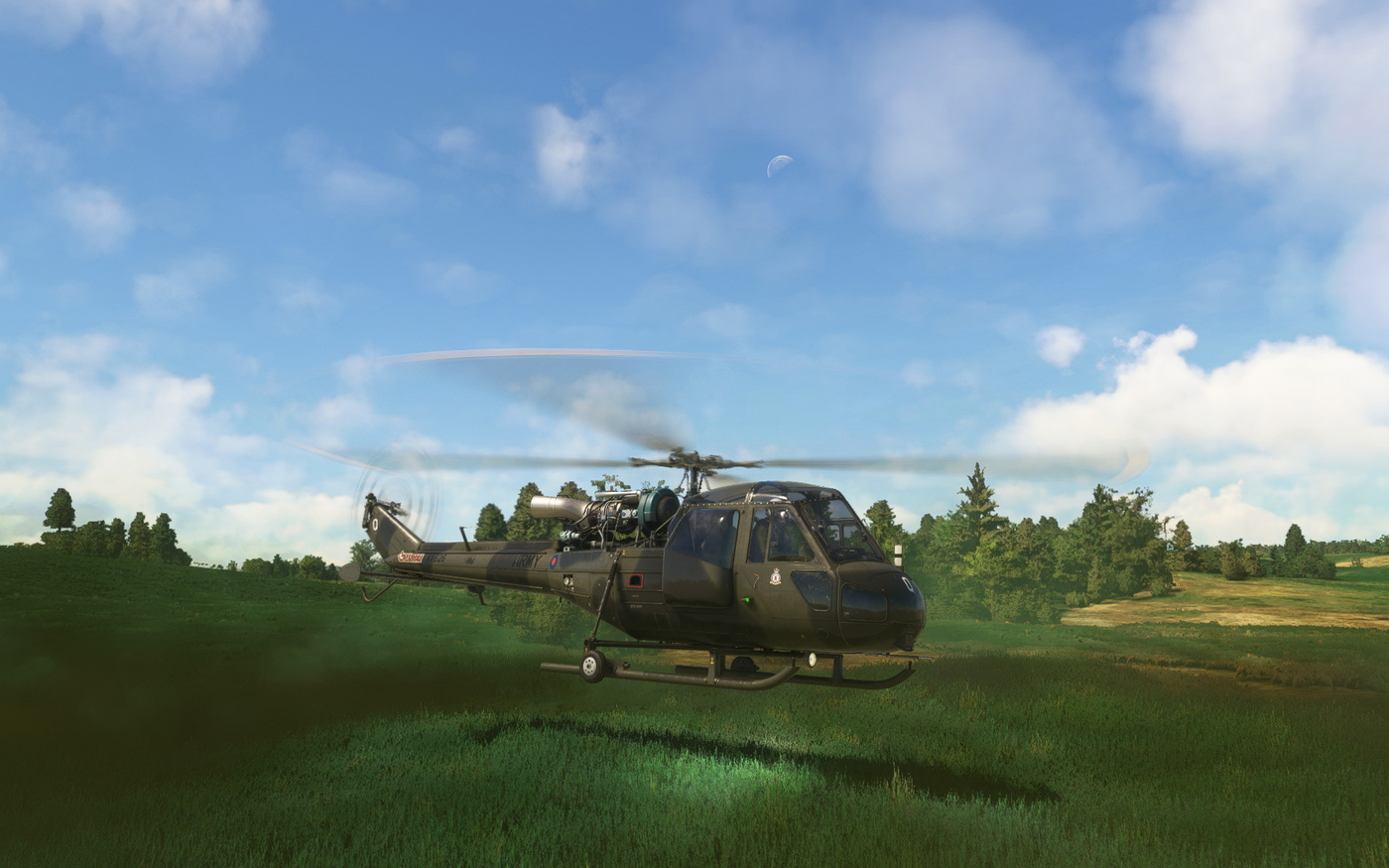 Westland Scout - Army Air Corps XT626 for Microsoft Flight Simulator | MSFS