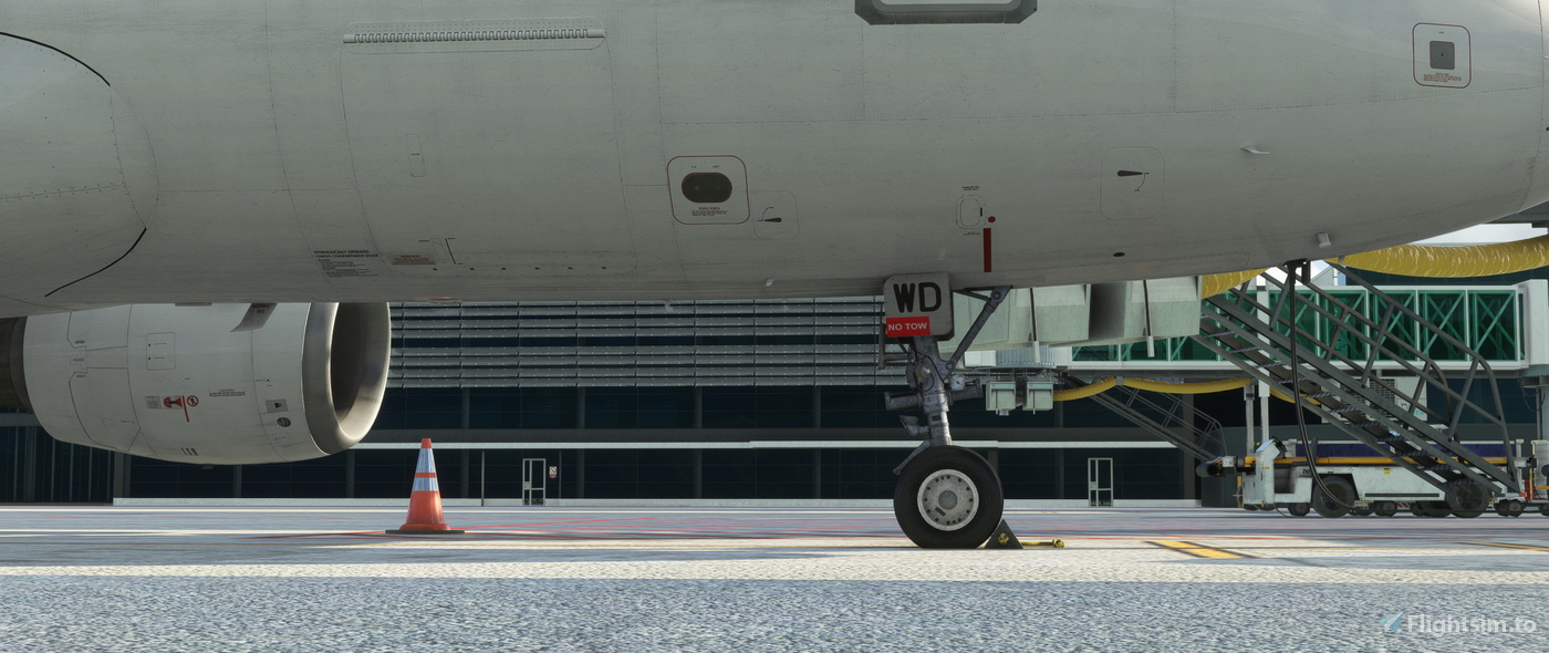 White AirBaltic A320 (9H-SWD) for Microsoft Flight Simulator | MSFS