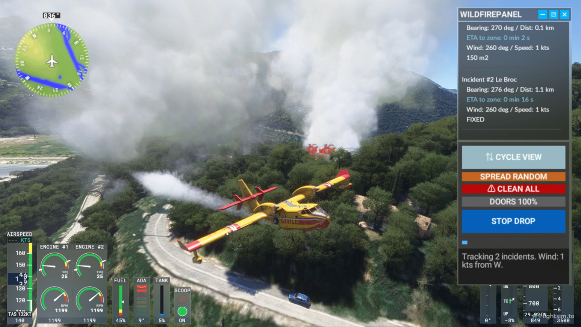Cheyenne Design - Wildfires for Microsoft Flight Simulator | MSFS