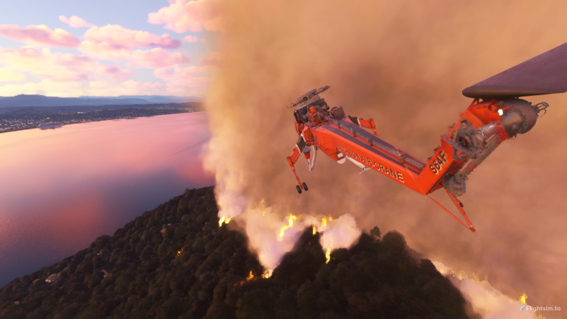 Cheyenne Design - Wildfires for Microsoft Flight Simulator | MSFS