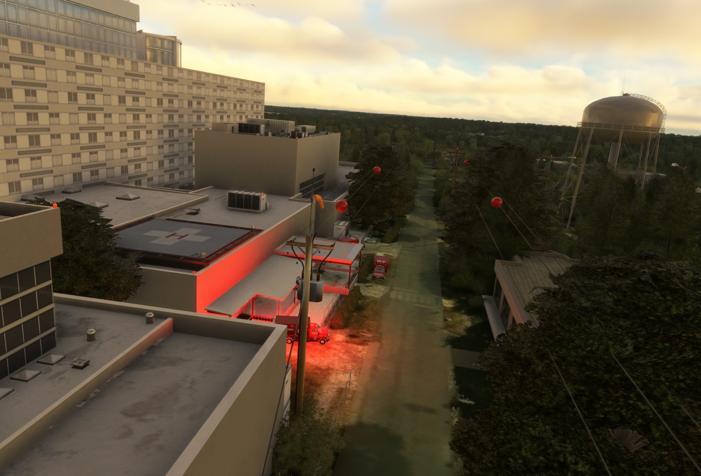 Wilson N. Jones Hospital Sherman, TX for Microsoft Flight Simulator | MSFS